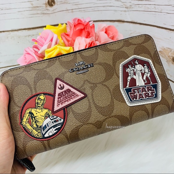 Coach | Bags | Coach Star Wars Special Edition Wallet Khaki Multi ...
